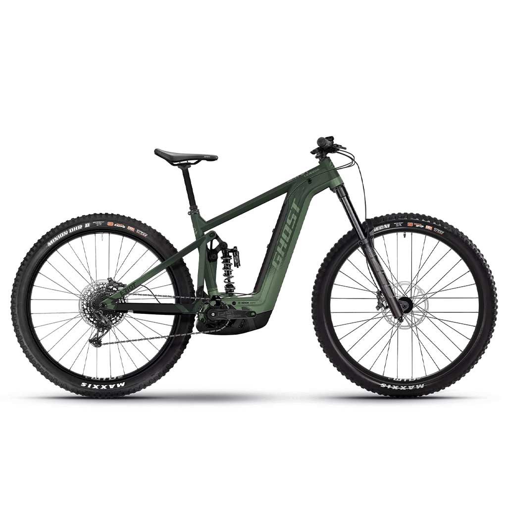Ghost E-Riot EN AL 170/160 Universal GRN (BES3) Electric Mountain Bike ...