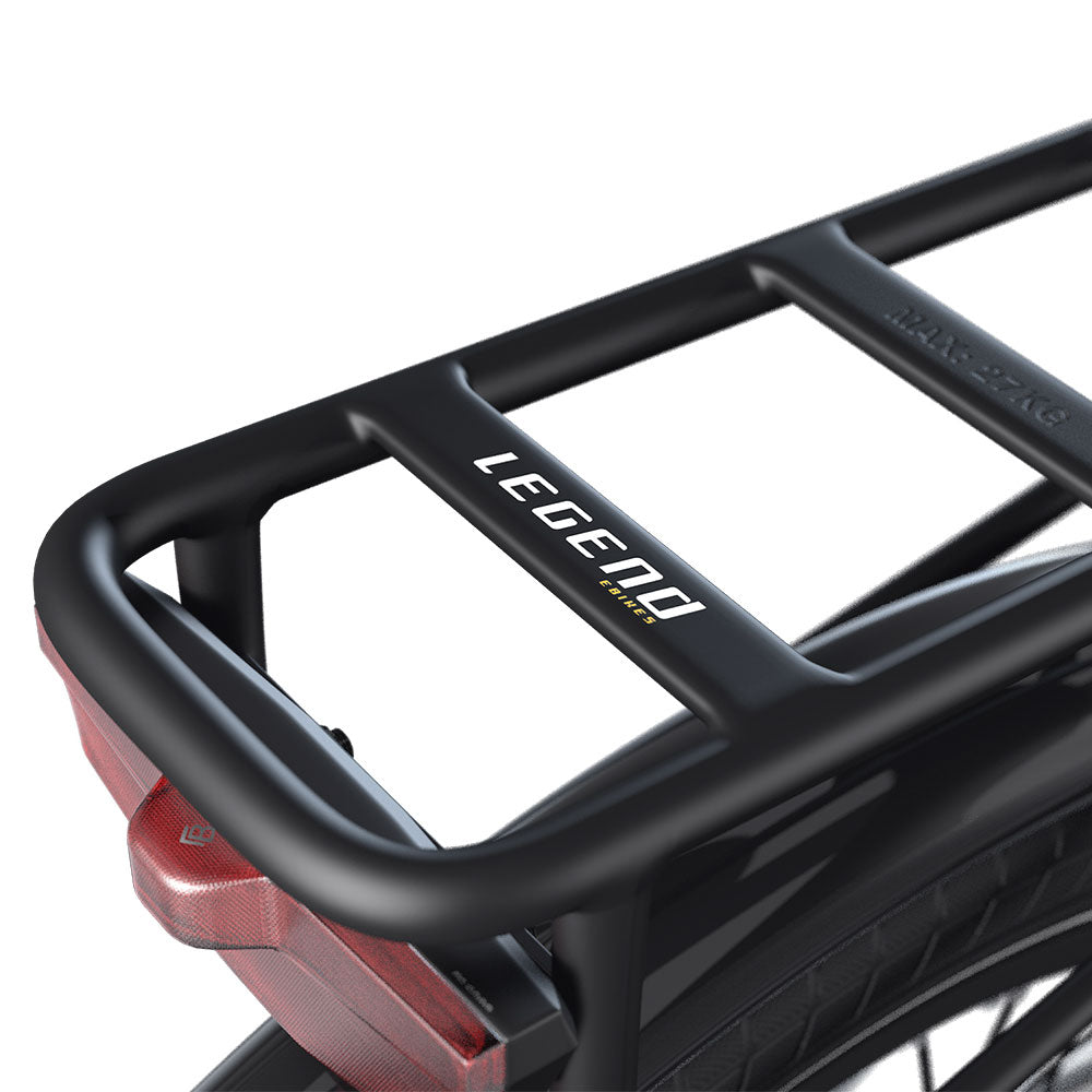 Bicicleta eléctrica Legend Monza Negra – LaBosch
